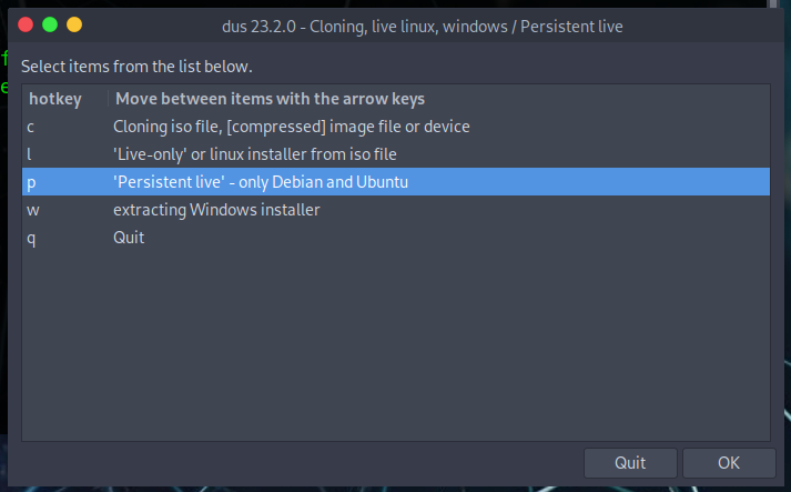Persistent partition | ParrotOS Documentation