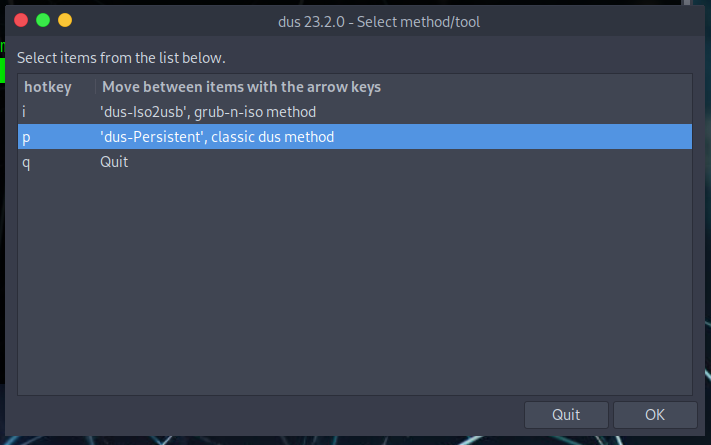 Persistent partition | ParrotOS Documentation
