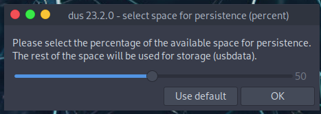 Persistent partition | ParrotOS Documentation